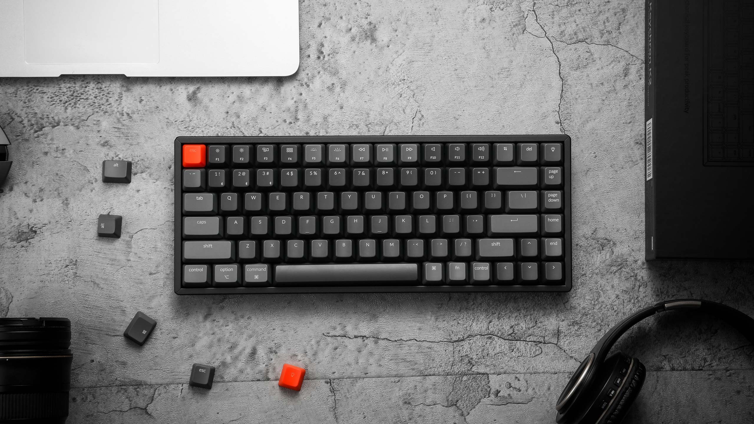 Keychron K2 RGB Backlit Aluminium Frame Gateron Blue Switch - купить по ...