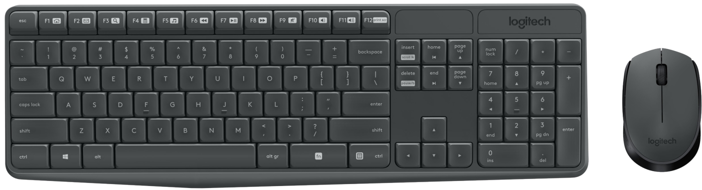 Logitech Wireless Combo MK235 - купить по низким ценам с доставкой по всей России - выгодные ...