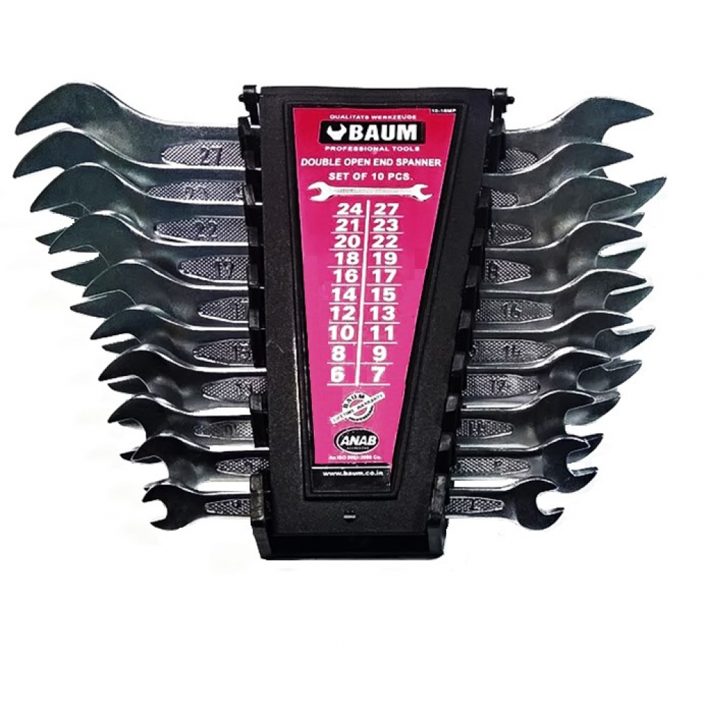 Набор рожковых ключей BAUM 6x7-24x27 мм - купить по низким ценам с ...